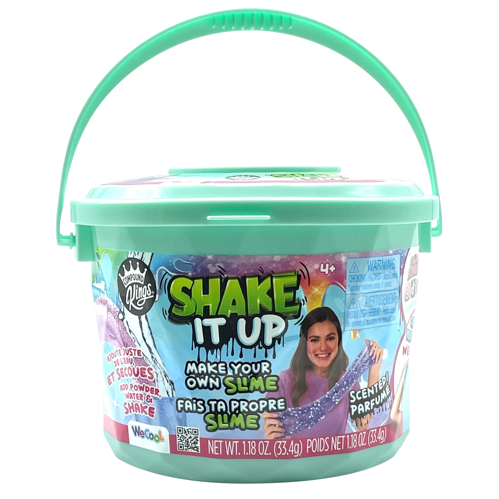 Compound Kings® Shake It Up Make Your Own Slime Bucket - Walmart.com