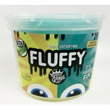 Compound Kings Teal & Yellow Fluffy Slime Bucket (8 lbs) - Walmart.com