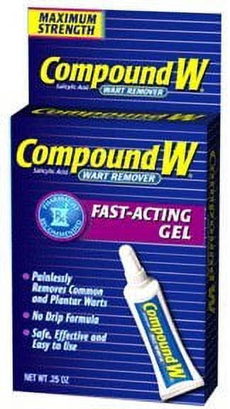 Compound W Gel, .25 oz (Pack of 6) - Walmart.com