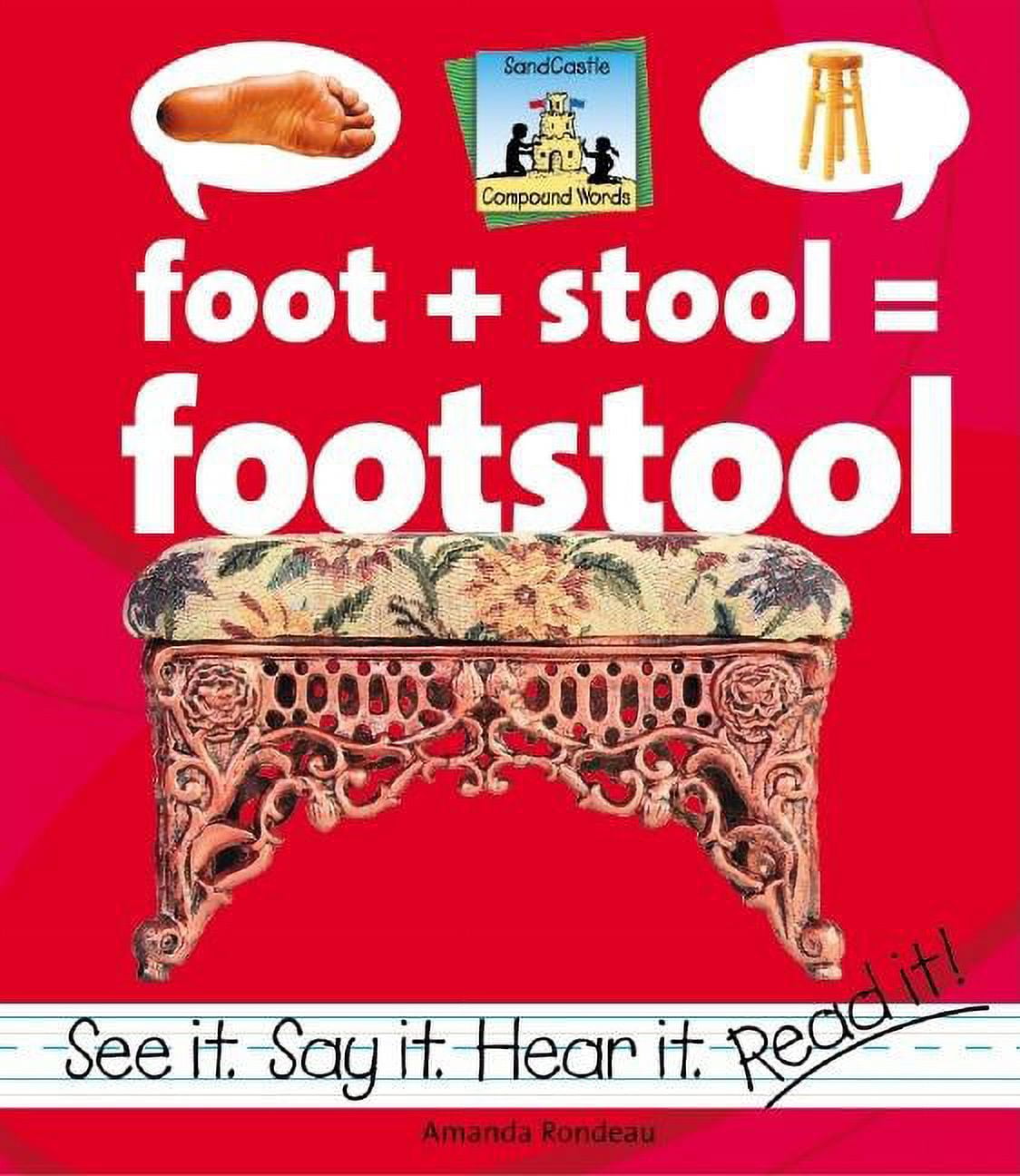 Compound Words: Foot+stool=footstool (Hardcover) - Walmart Business ...