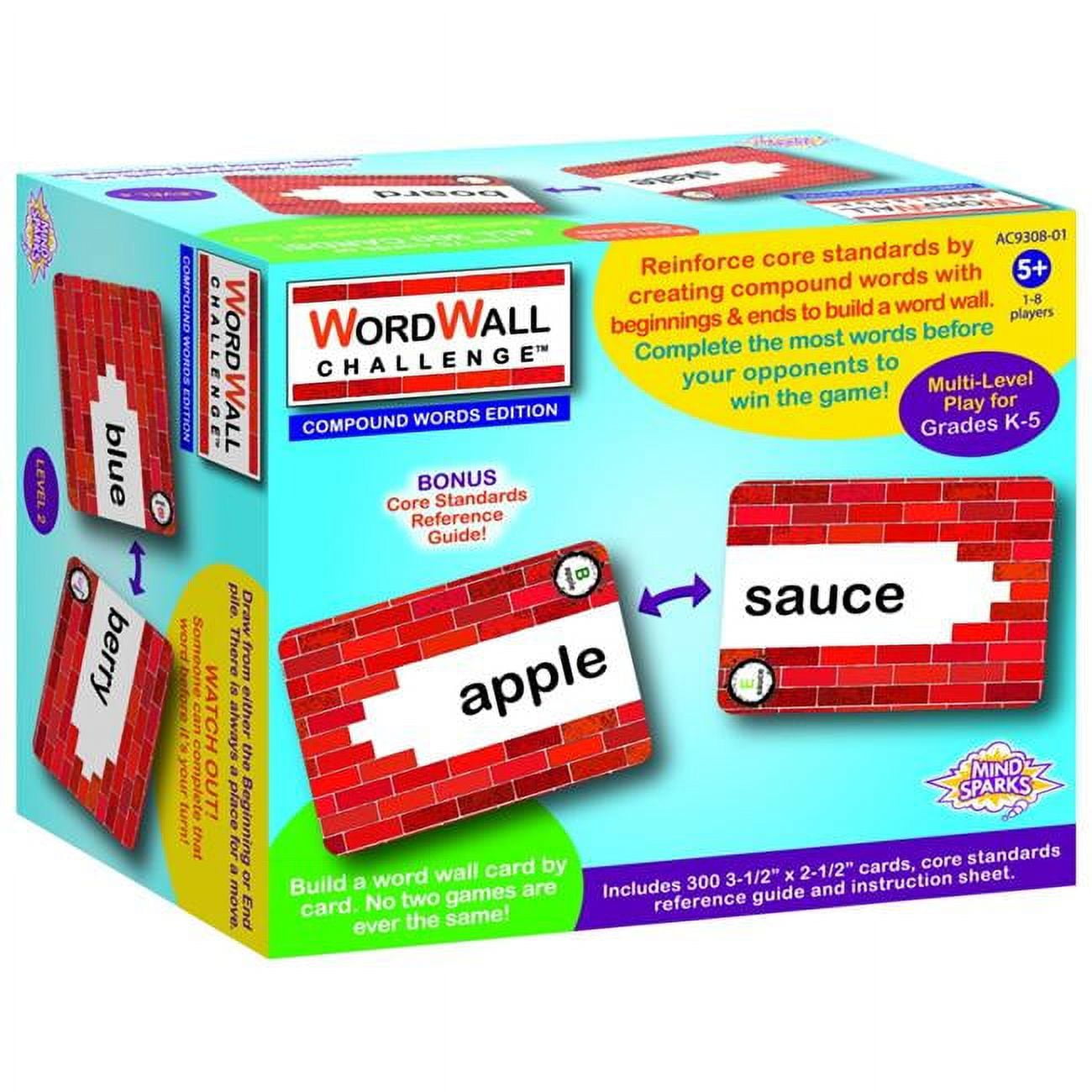 Compound Words WordWall Challenge Card Game - Walmart.com