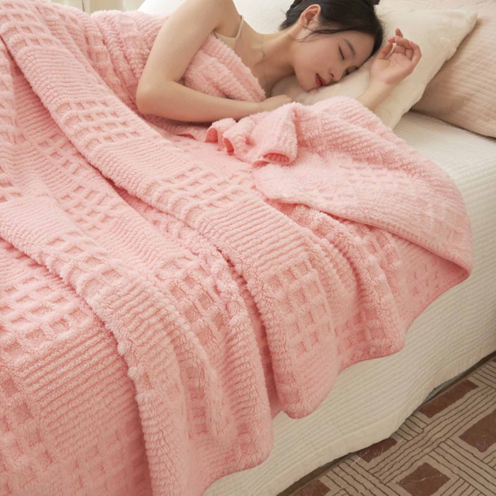 ¡Compra y Ahorra!, Manta de terciopelo coral de leche, manta tipo chal para sofá de lujo, manta ...