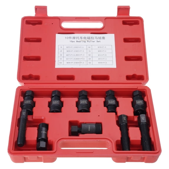 Comprehensive 10pcs Flywheel Puller set Automotive Maintenance Tool ...