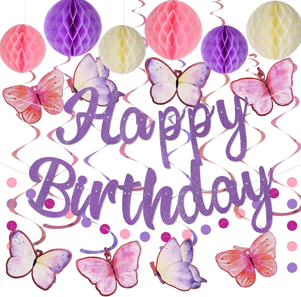 Comprehensive Birthday Decor Kit: Leaves Nothing Out, Featuring a Pre ...