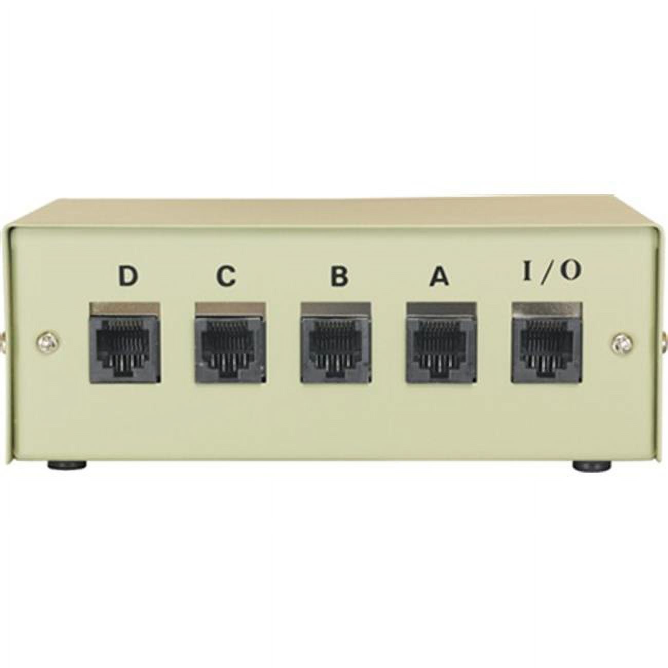 Comprehensive CSWM-RJ45-1X4 RJ45- ABCD 4Way Switch Box - Walmart.com