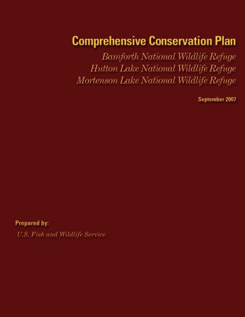 Comprehensive Conservation Plan: Bamforth National Wildlife Refuge ...