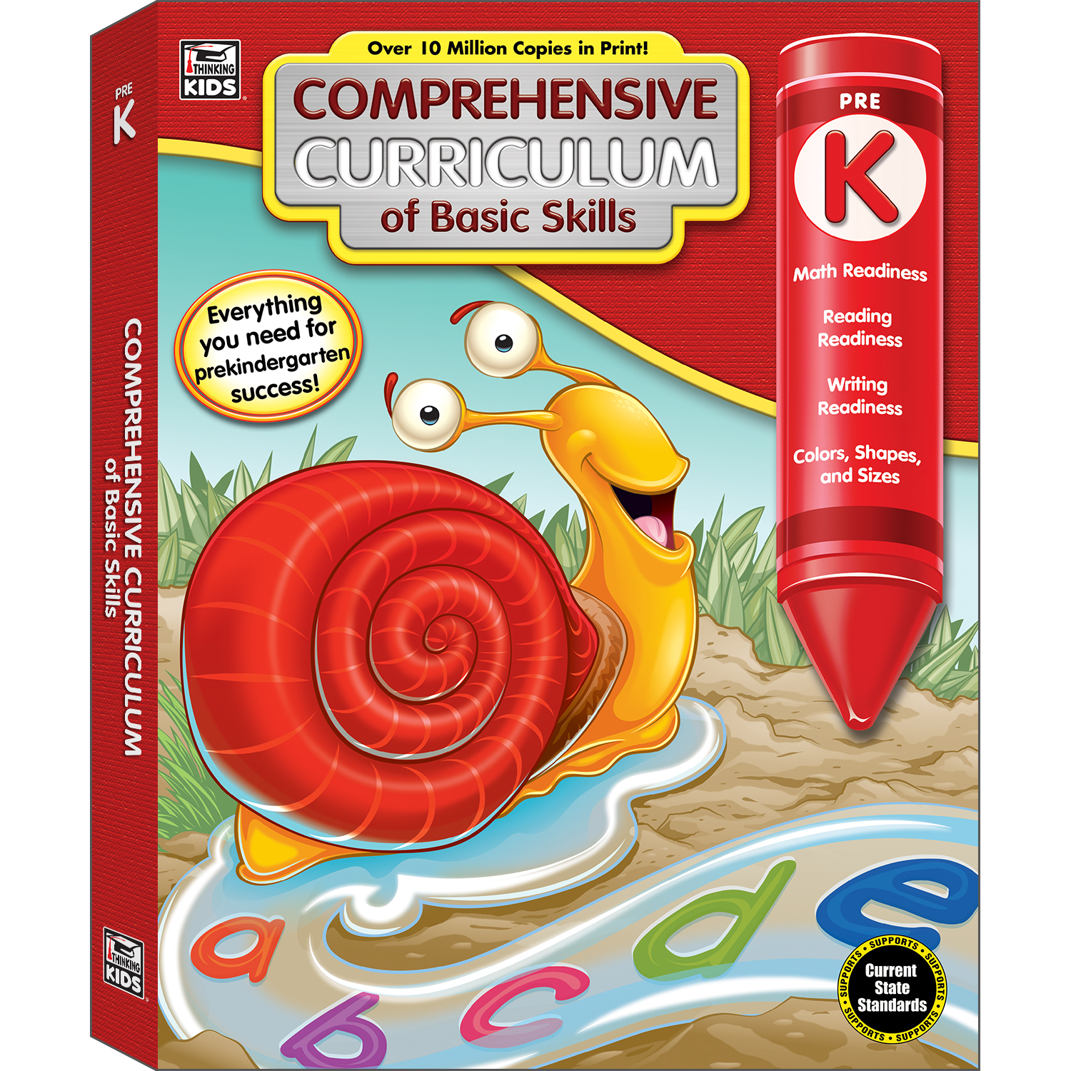Comprehensive Curriculum of Basic Skills Preschool Workbook, Math ...