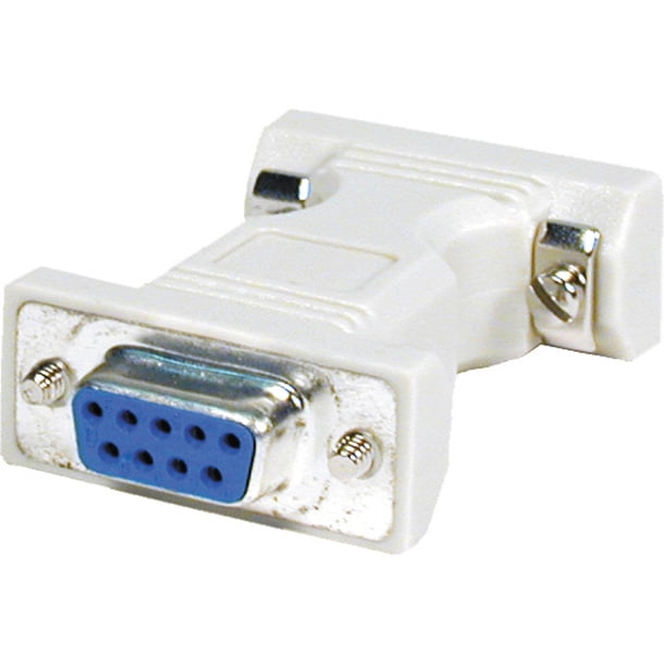 Comprehensive DB9F 9 Pin Jack with Hood Connector - Walmart.com