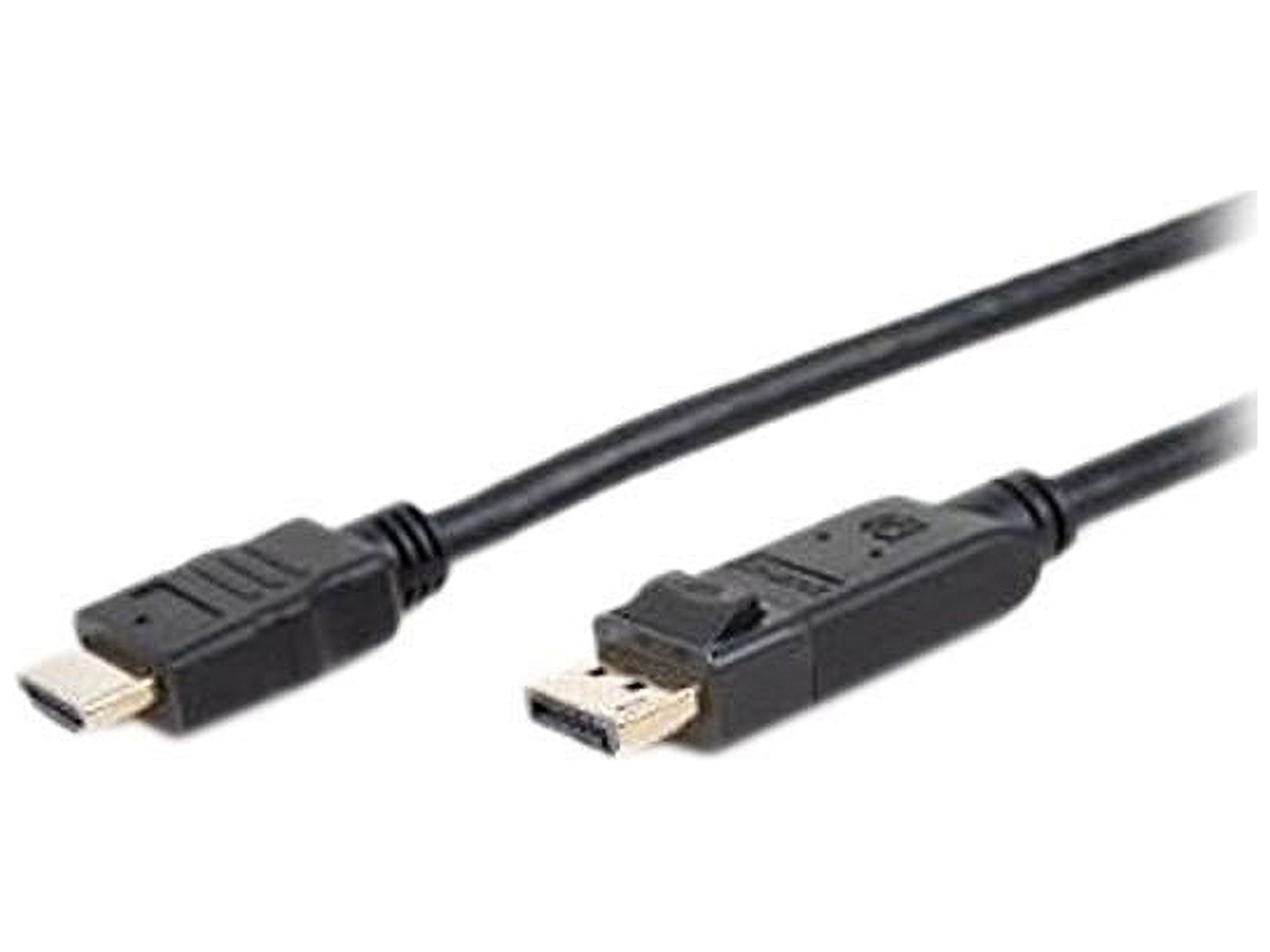 Comprehensive DISP-HD-15ST 15 ft. Black Connector Type 1: HDMI Male ...