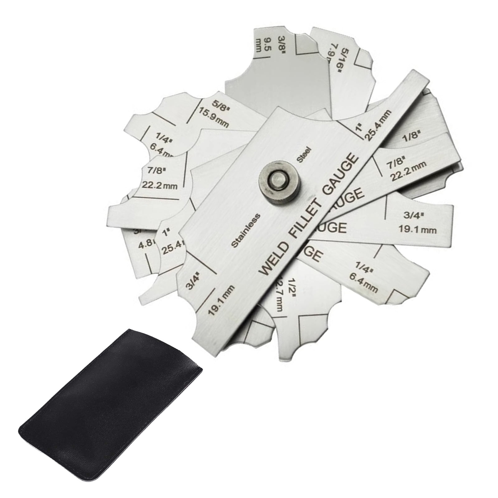 Comprehensive Fillet Weld Gauge 7pcs/Set for Professional Use in ...