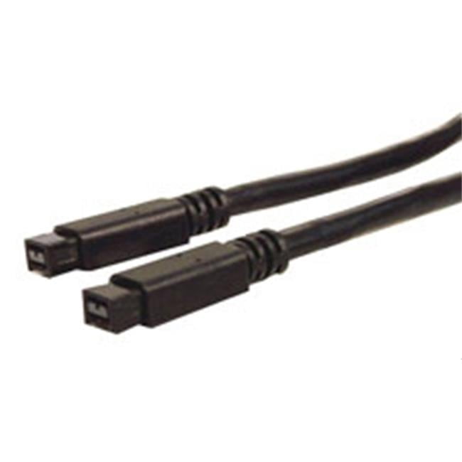 Comprehensive Firewire 800 1394B 9 Pin Plug to Plug Cable 15ft - Black ...