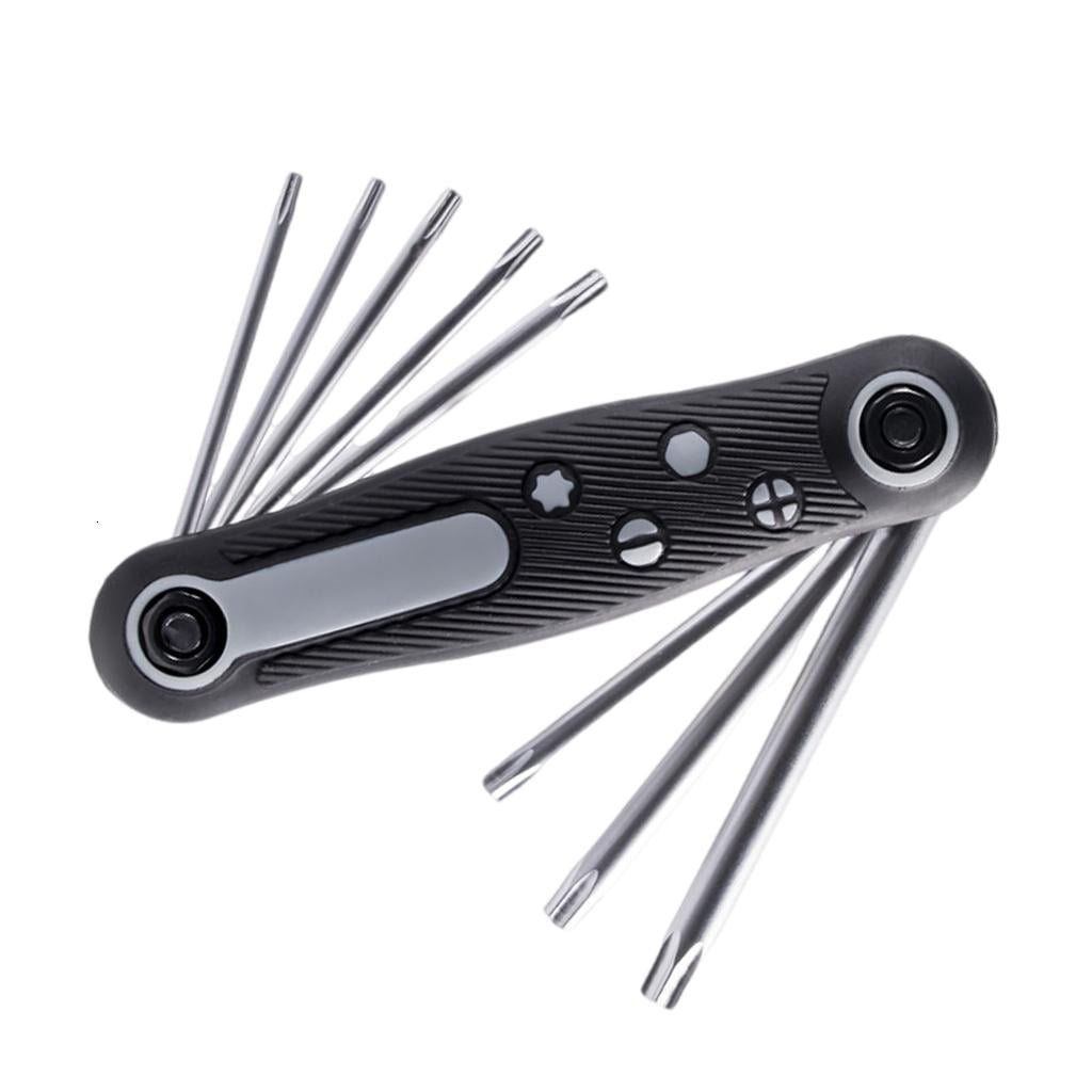 Comprehensive Folding Manual Screwdriver Set For Various Tasks ...