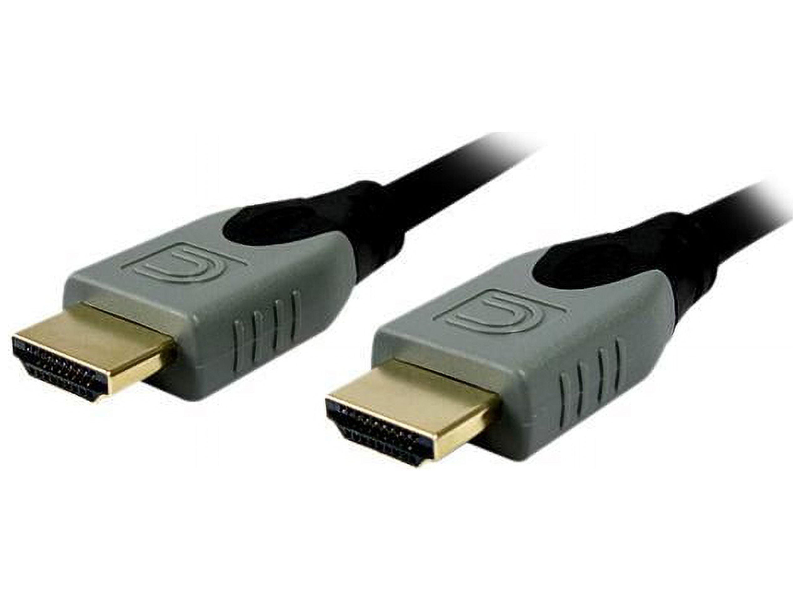 Comprehensive HD-HD-3EST 3 ft. Black Connector Type 1: HDMI Male ...