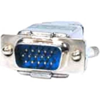 Comprehensive HD15P HD15 Pin Plug with Hood Connector - Walmart.com