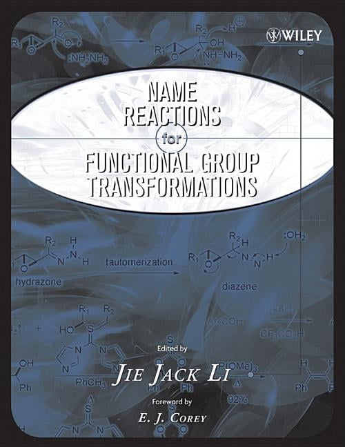 Comprehensive Name Reactions Name Reactions of Functional Group ...