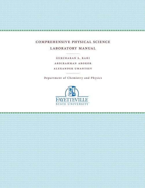 Comprehensive Physical Science Laboratory Manual, (Paperback) - Walmart ...