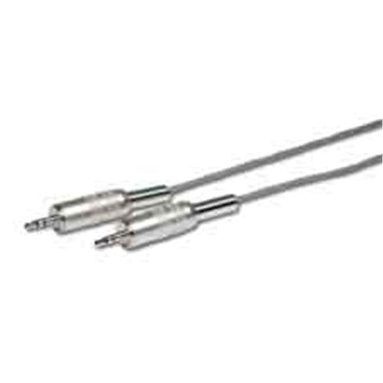 Comprehensive Plenum 3.5mm Stereo mini plug to plug audio cable 35ft ...