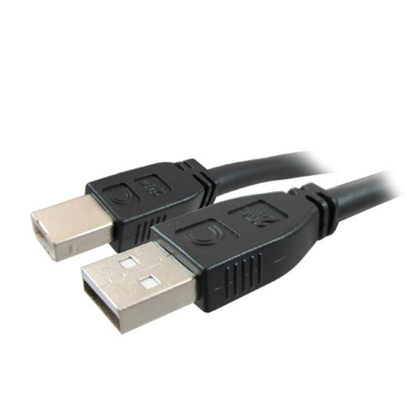 Comprehensive Pro AV-IT Active Plenum USB A Male to B Male Cable 50 ft. - Walmart.com