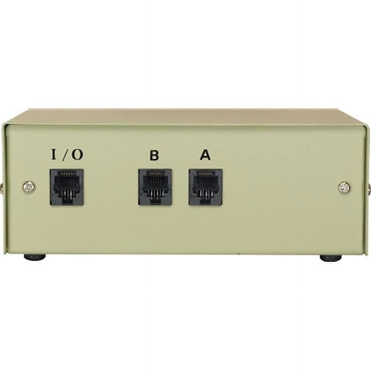 Comprehensive CSWM-RJ11-1X4 RJ11- ABCD 4 Way Switch Box - Walmart.com