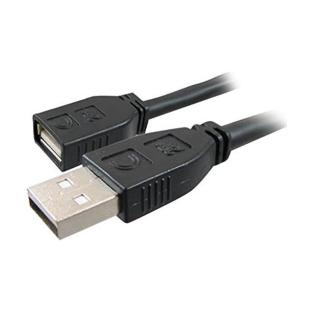Comprehensive USB2-AMF-25PROA Black Pro AV / IT Active USB A Male to ...