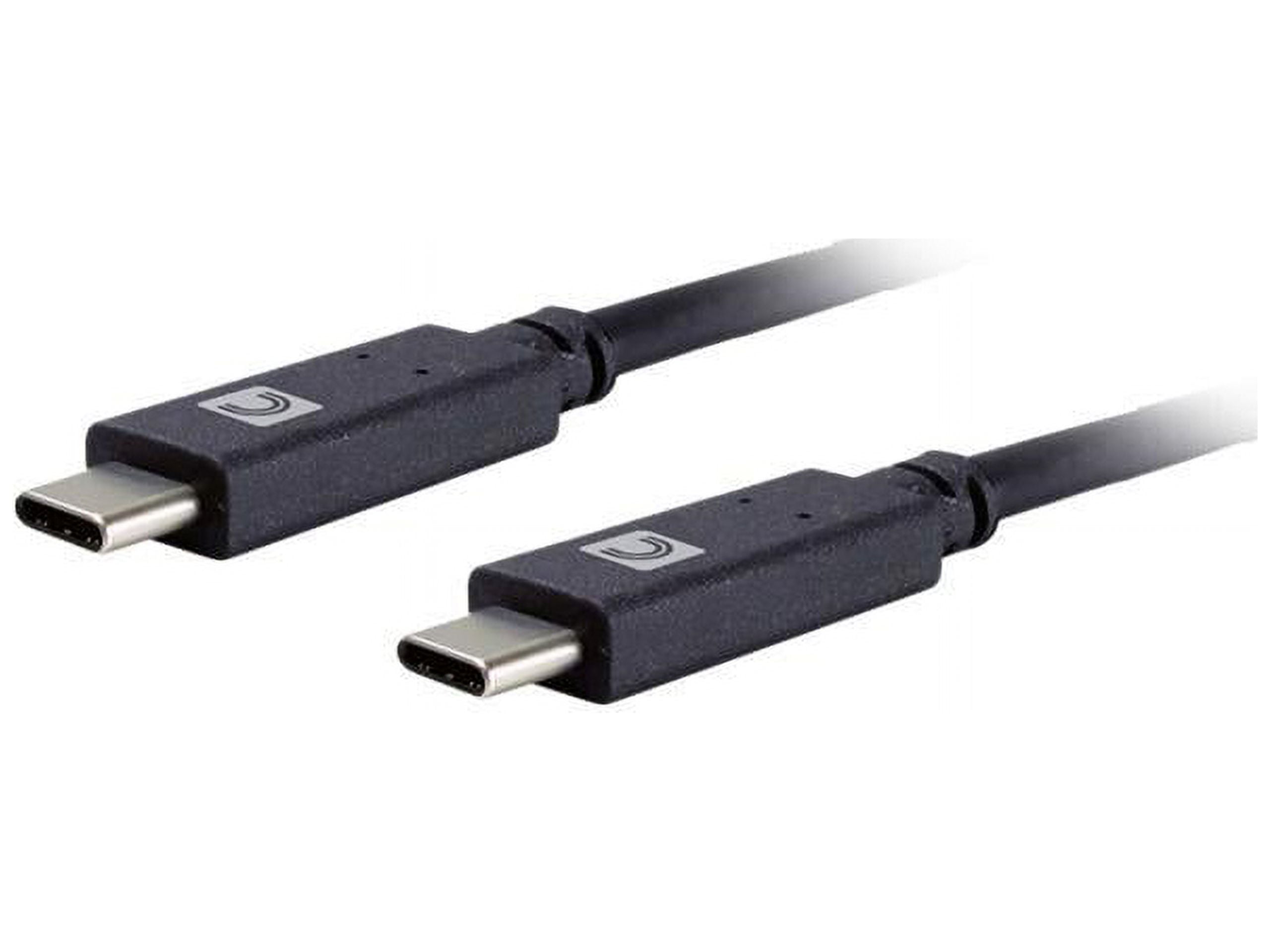 Comprehensive USB31-CC5A-3ST 3 ft. Black USB 3.1 (Gen 2) Type-C Male to ...