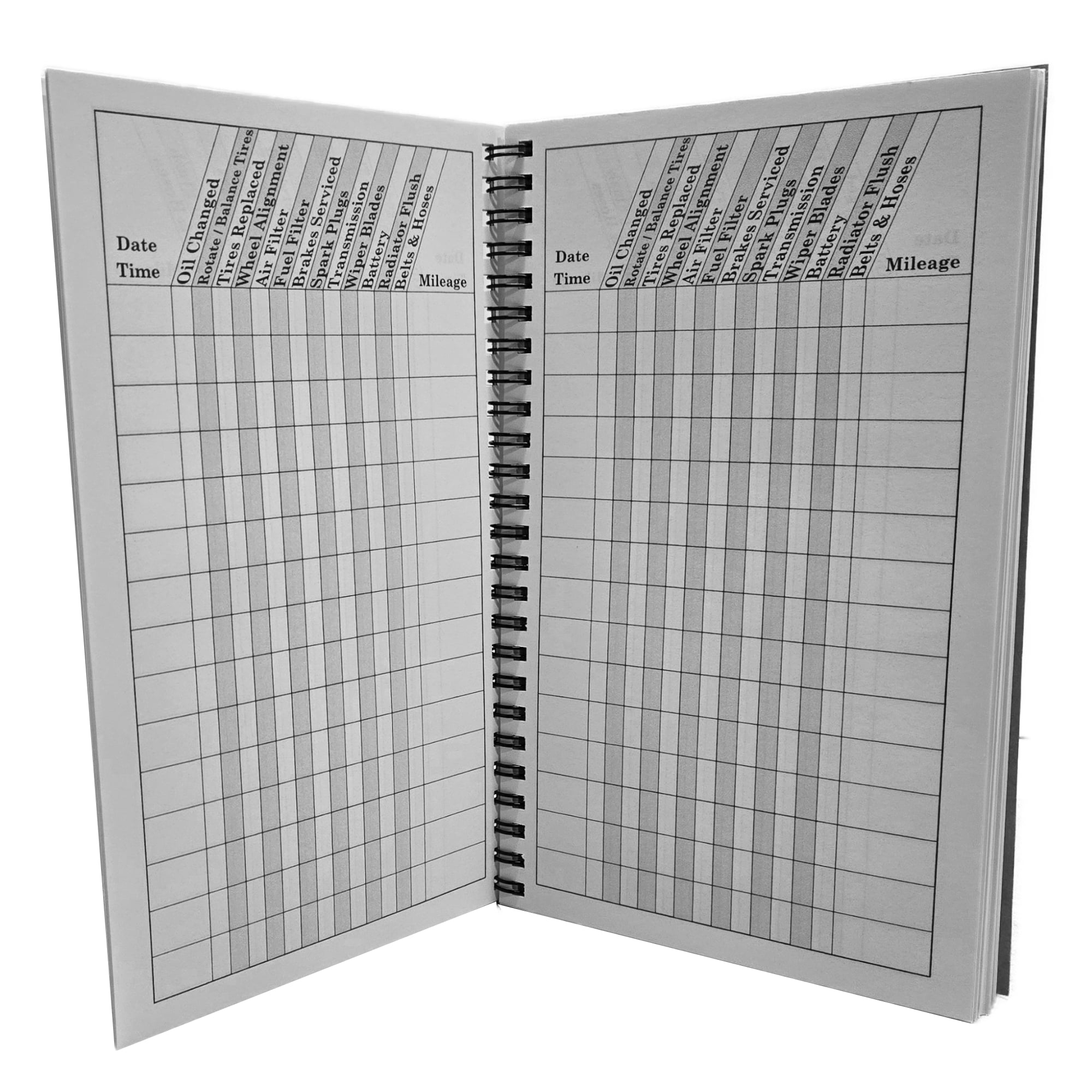 Comprehensive Vehicle Maintenance Log Book - Wire Bound 5" x 8.5" | Car ...
