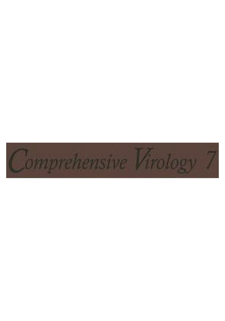 Comprehensive Virology Comprehensive Virology: 7 Reproduction ...
