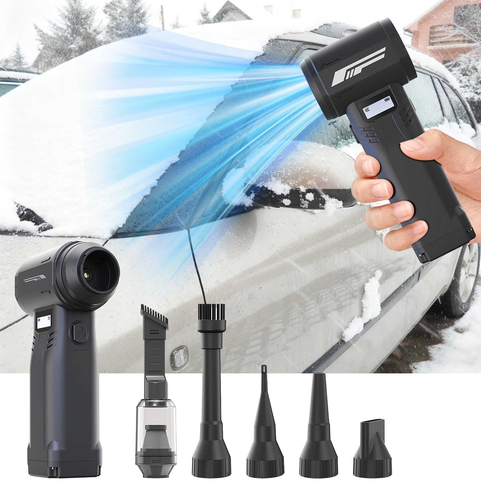 Compressed Air Duster 110000RPM Super Power Electric Air Duster ...