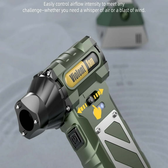 Compressed Air Duster,180,000 RPM Electric Air Duster with 8,000 mAh ...