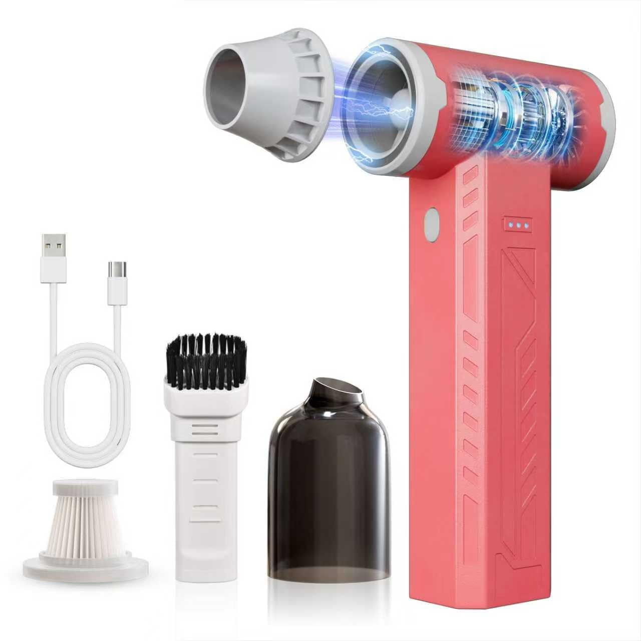 Compressed Air Duster 480000RPM Electric Air Duster Variable Speed 580G ...