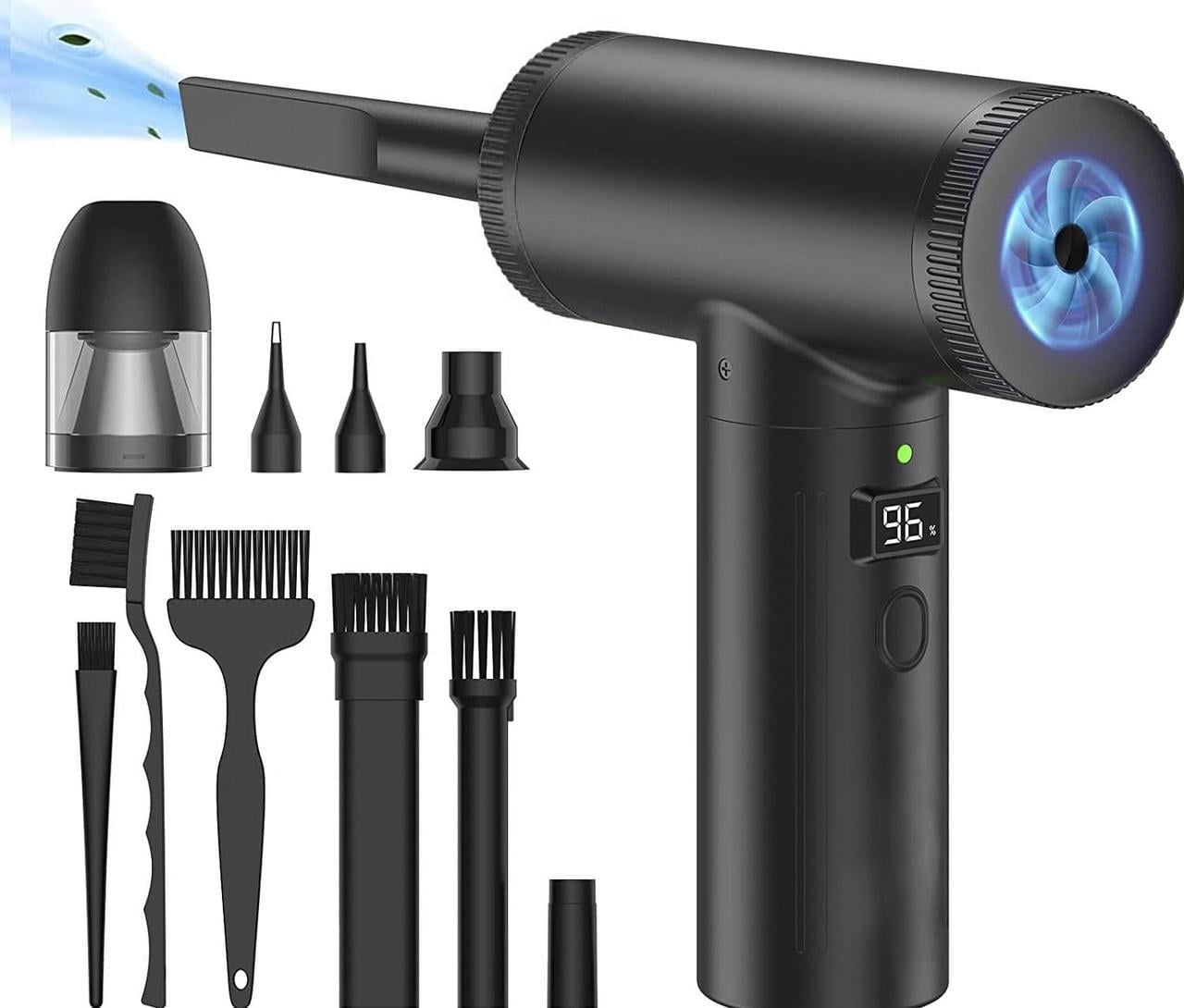 Giizhmy Compressed Air Duster Electric, Air Duster & Vacuum Cleaner 2 ...