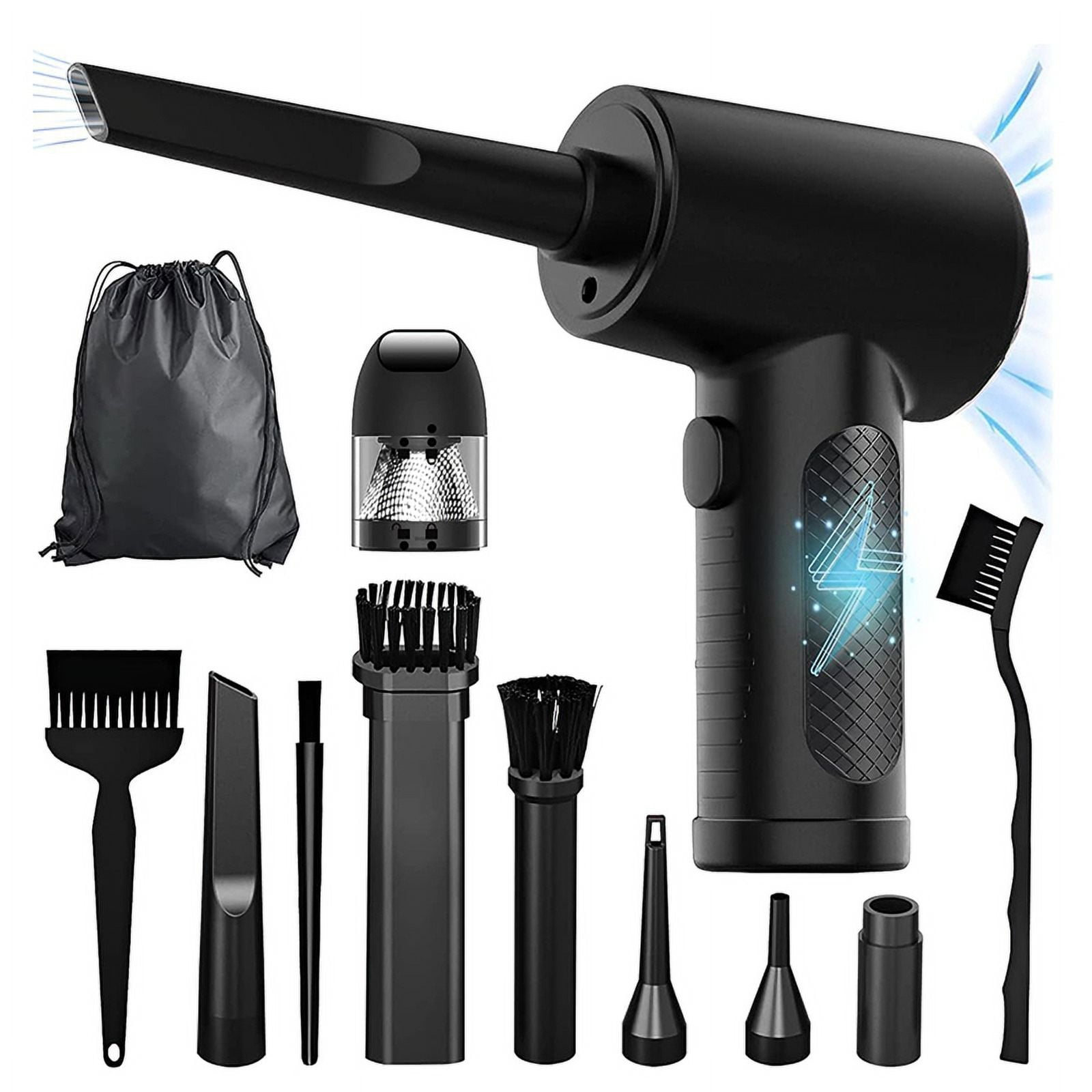 Compressed Air Duster,Electric Air Duster and Vacuum 2 in 1 - Walmart.com