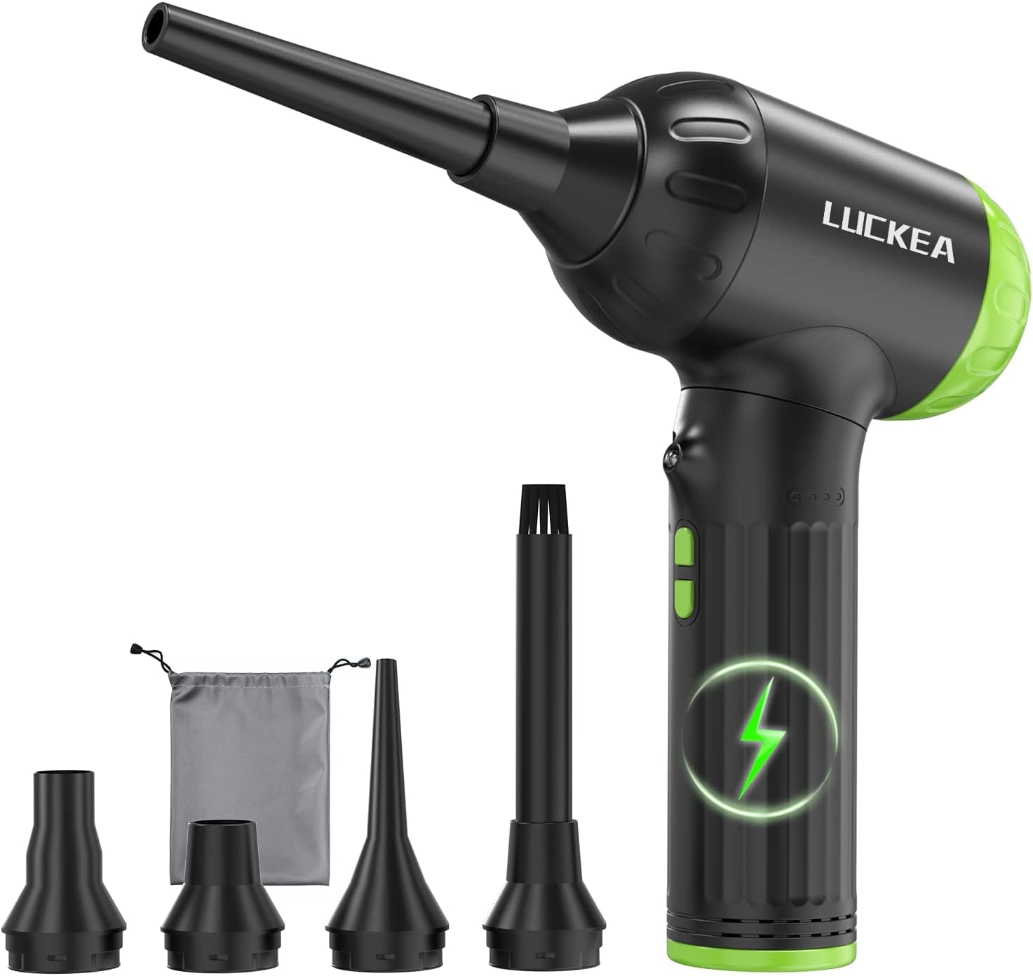 Compressed Air Duster,Electric Air Duster for Computers,90000 RPM 3 ...
