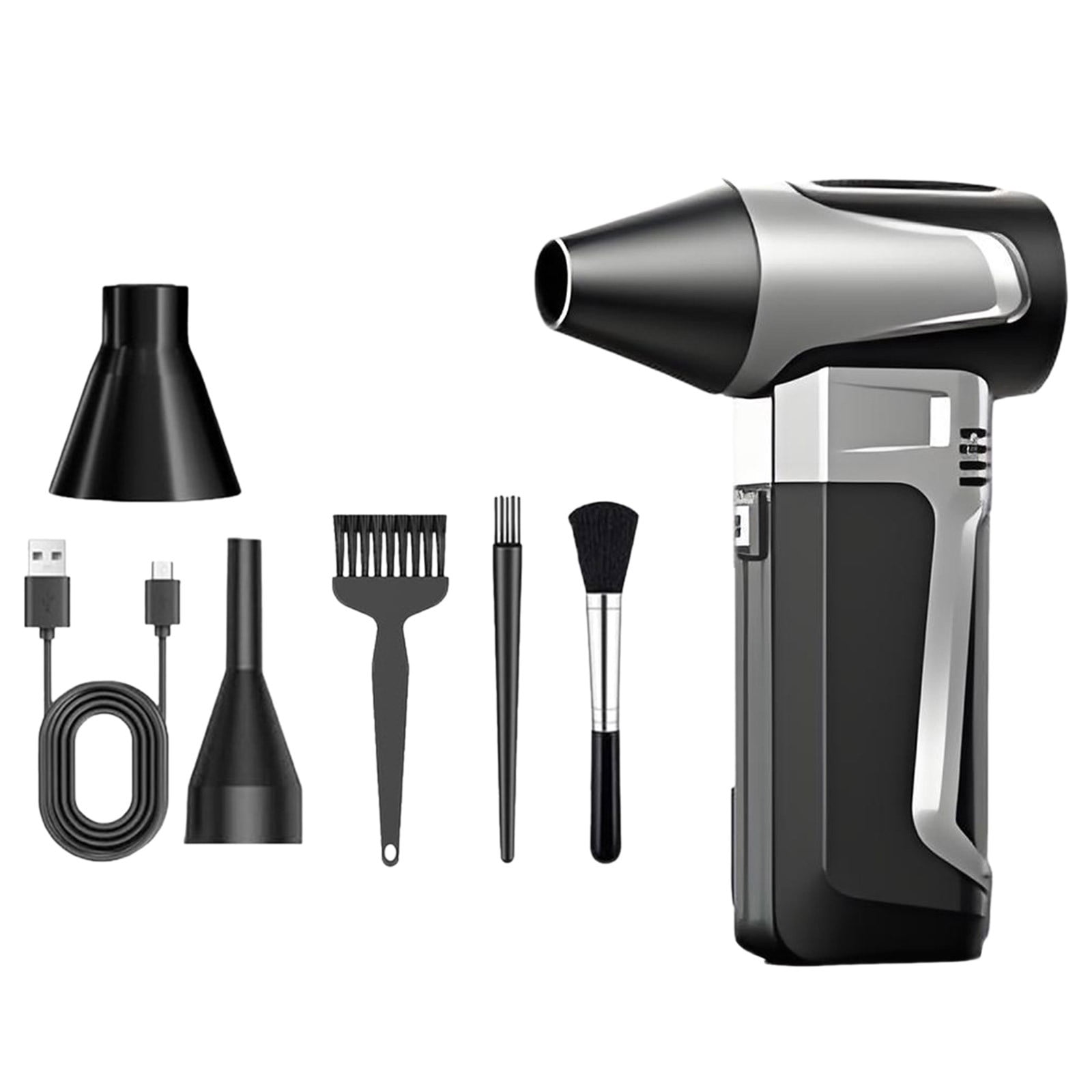 Compressed Air Duster Electric Air Duster Rechargeable 130000 With 3 ...