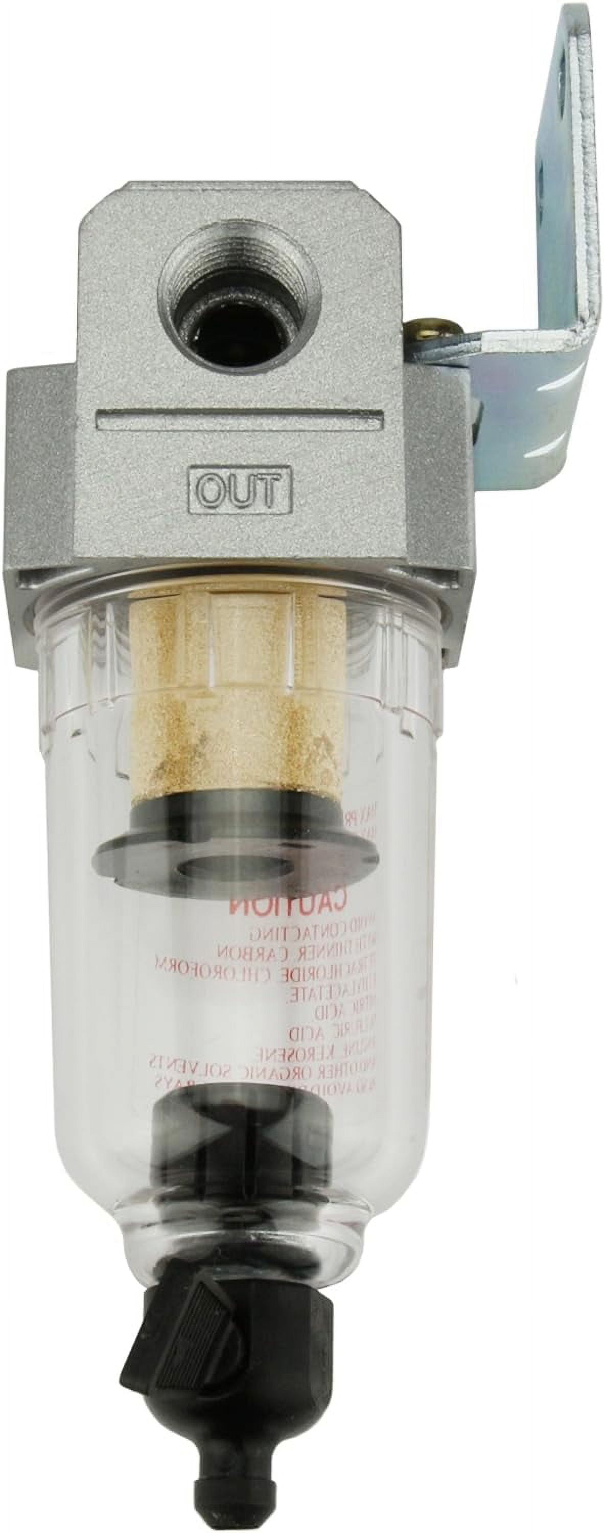 Compressed Air In Line Moisture / Water Filter Trap - Walmart.com