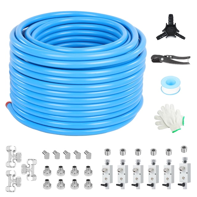 Compressed Air Line Kit 1/2" x200ft, Shop Air Line Kit, Air Line Kit ...