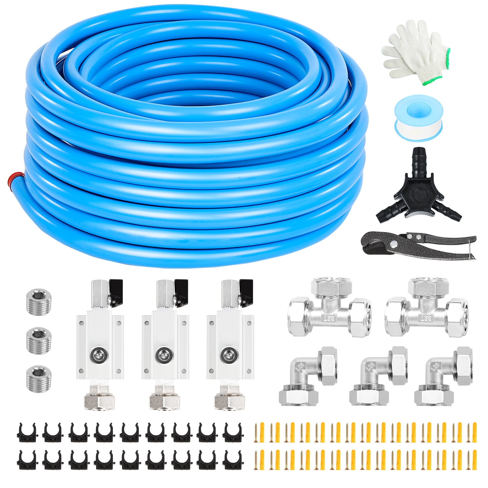 Compressed Air Line Kit 3/4" x100FT, Shop Air Line Kit, Air Line Kit ...