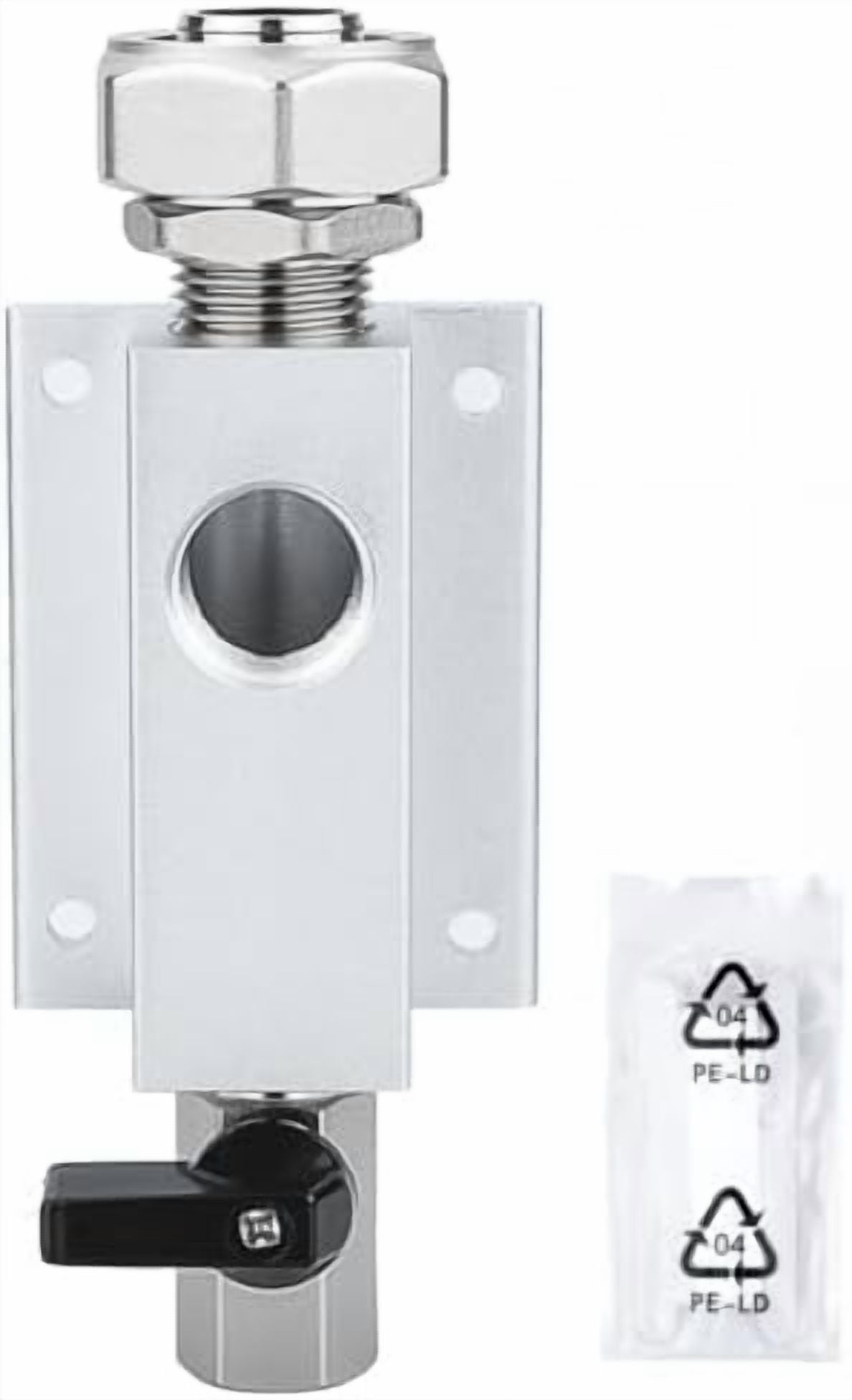 Compressed Air Outlet Kit for 3/4 Inch Tubing System with 1/2 Inch NPT ...