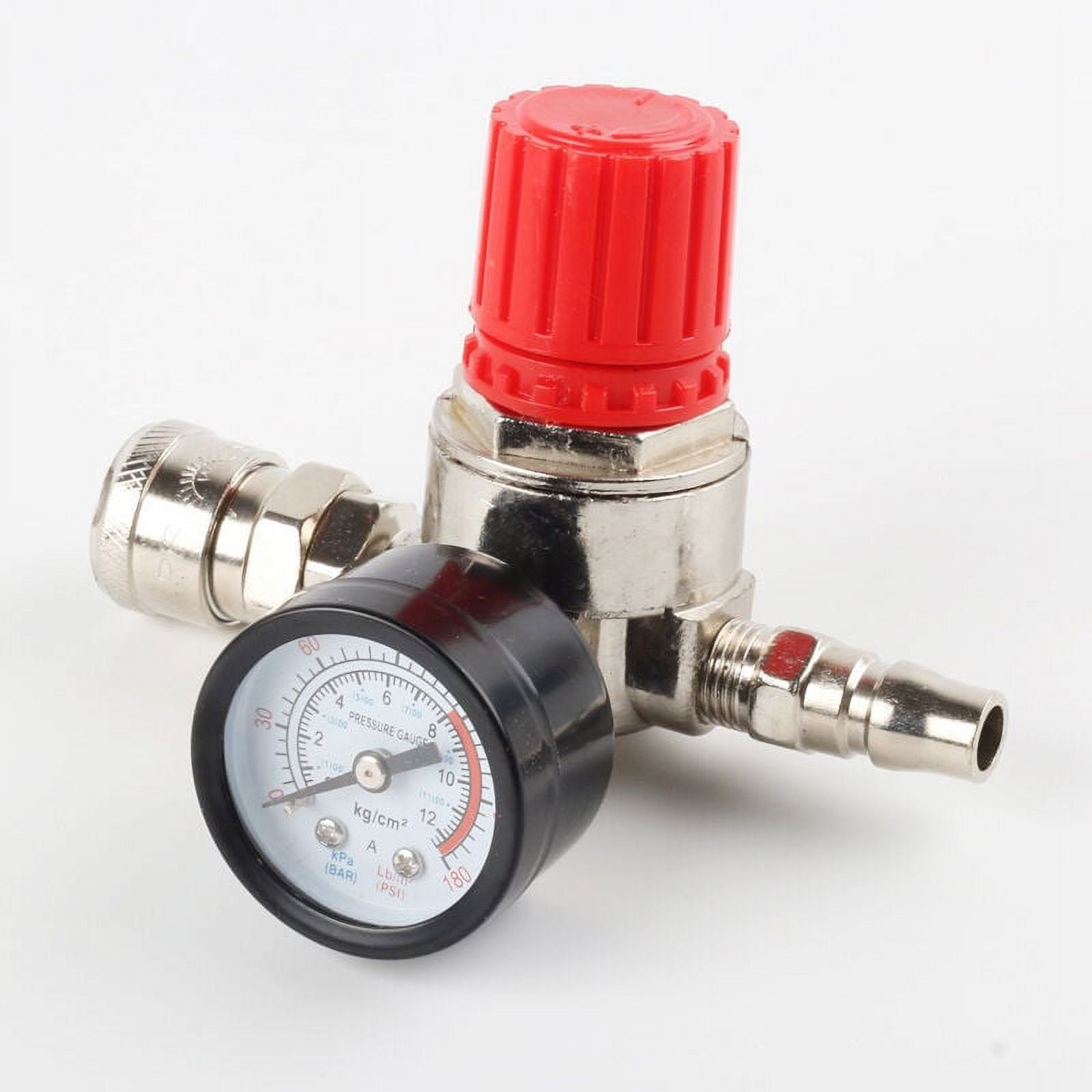 Compressed Air Pressure Reducer 1/4, European Standard Pressure Reducer ...