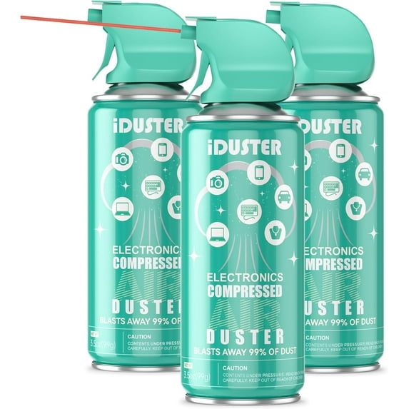 Compressed Canned Air Duster for Computer - Disposable Electronic ...