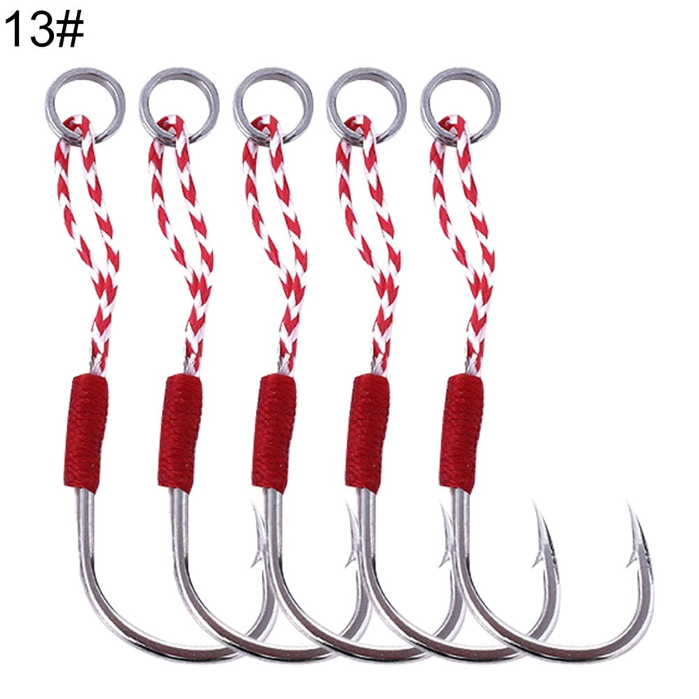 Fishing Lure - 20Pcs Stainless Steel Fish Hooks Tackle Accessory for ...