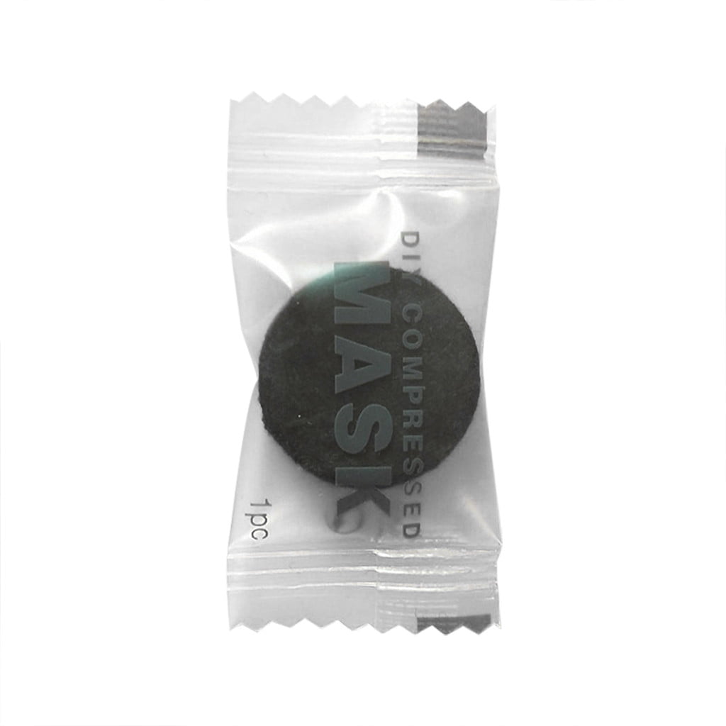 Compressed Facial Mask Sheet Beauty DIY Disposable Mask Paper Natural ...