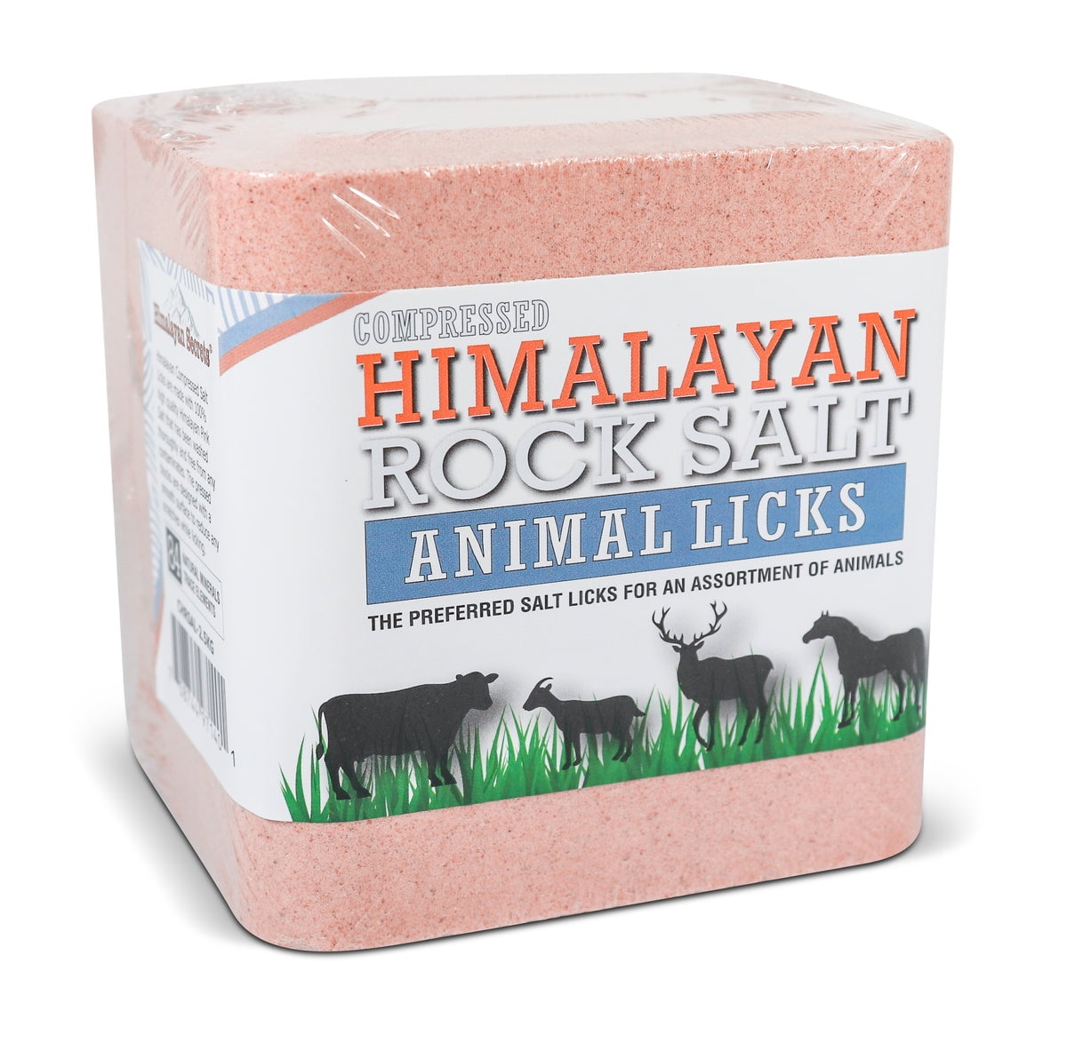 Compressed Himalayan Salt Animal Lick 5.5 lb (Block w/ Hole) - Walmart.com