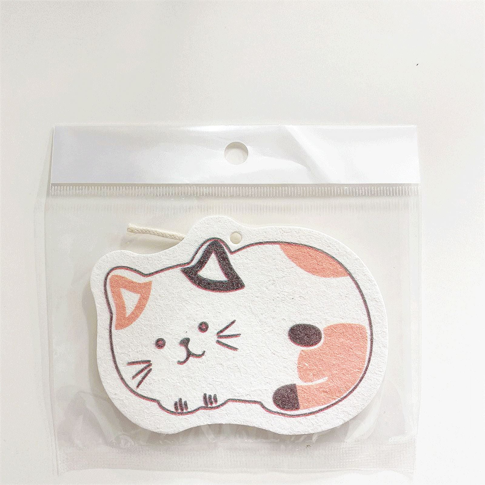 Compressed Wood Pulp Sponge Dishwashing Kitchen Scourer Multifunction ...