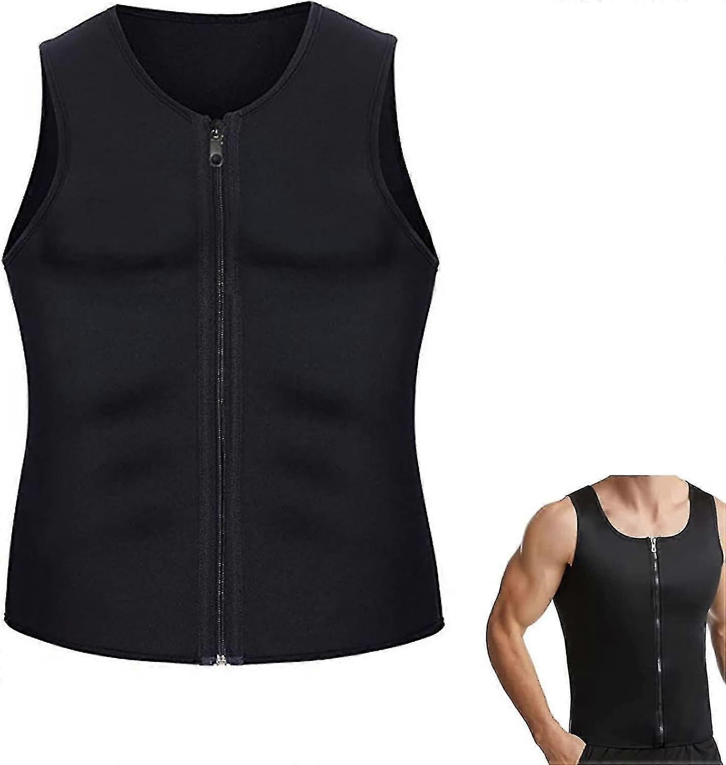 Compressed Zipper vest Compressed Shirt Man Compressed Vest Man ...