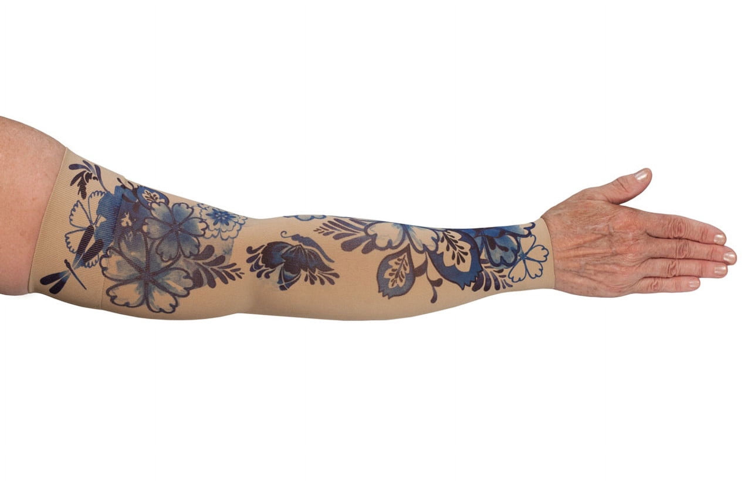 Compression Arm Sleeve for Women - 20-30mmHg - Long - Medium with ...