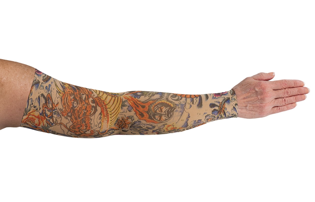 Compression Arm Sleeve for Women - 20-30mmHg - Long - Small with ...