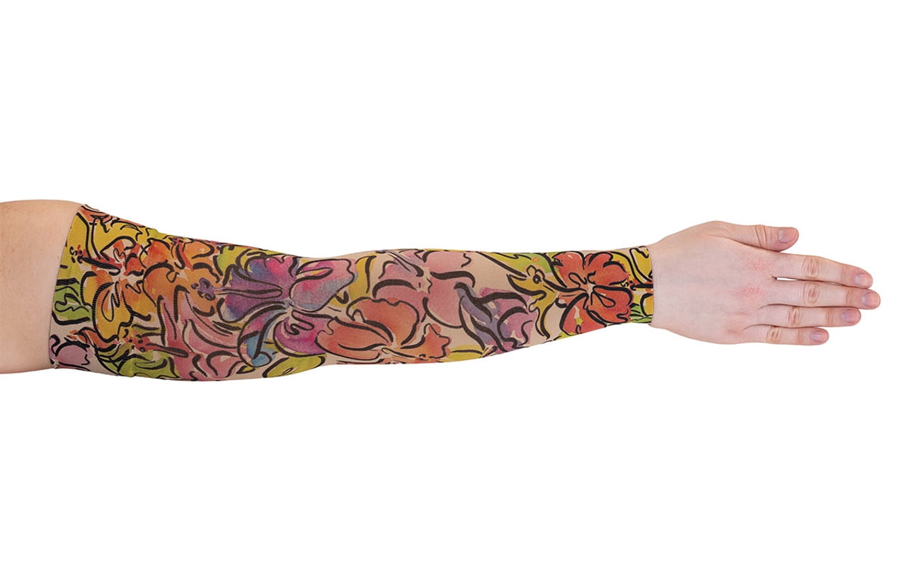 Compression Arm Sleeve for Women - 20-30mmHg - Long - Small with ...