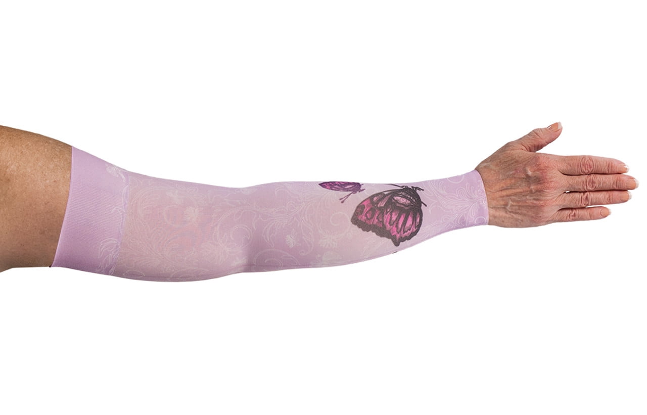 Compression Arm Sleeve for Women - 20-30mmHg - Long - Small with ...