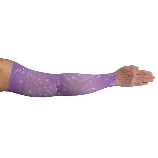 Compression Arm Sleeve For Women 20 30mmhg Short Medium With Gripper Band For Lymphedema